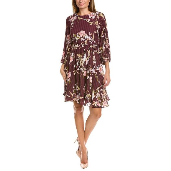 Maison Tara | Dresses | Maison Tara Womens Chloe Aline Dress Purple ...